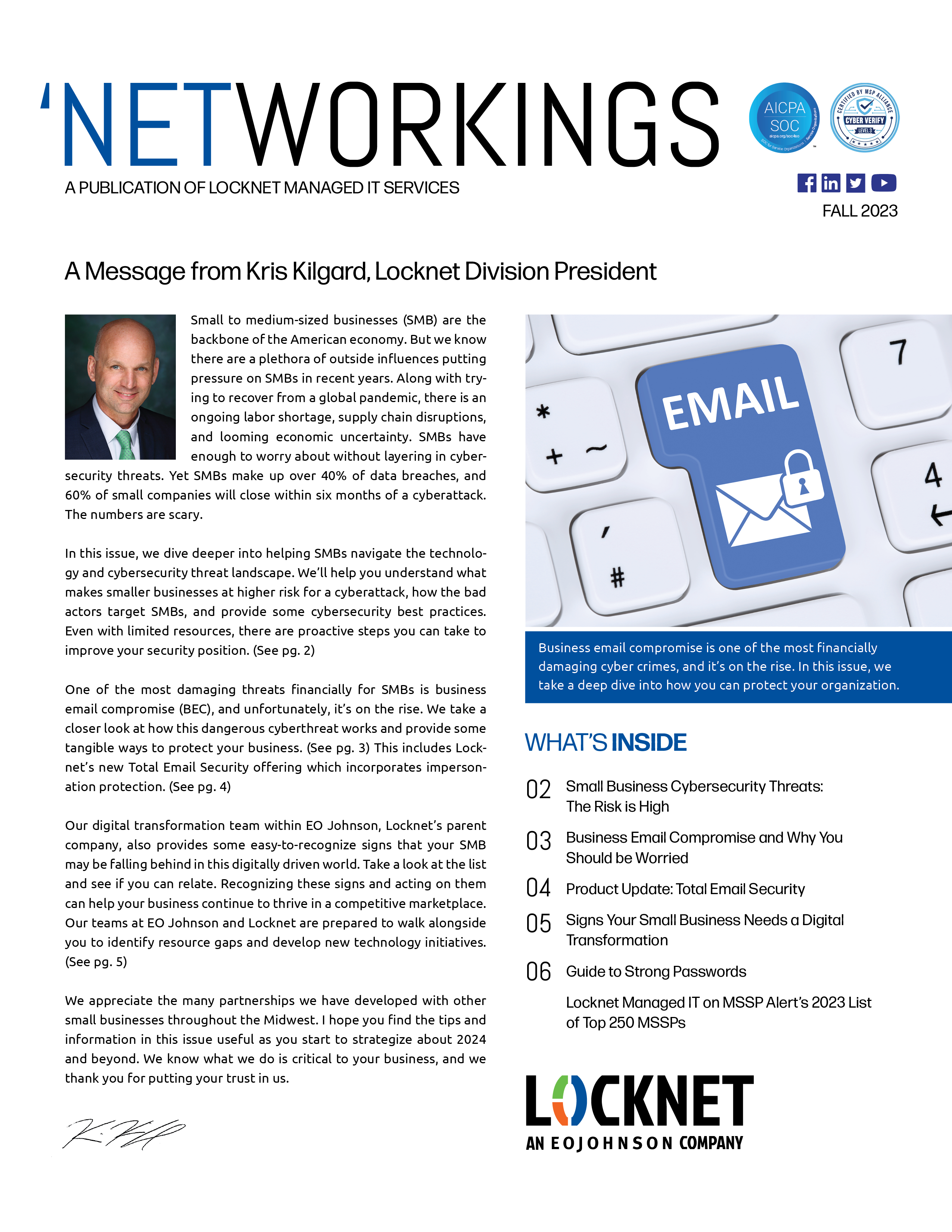 Outsourced IT Support | Top MSPs in The Midwest | Locknet® IT