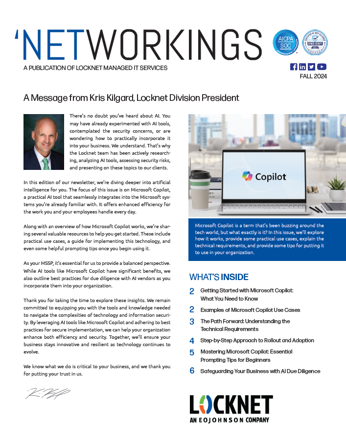 Locknet Managed IT | Outsourced IT Support | Top MSPs in The Midwest