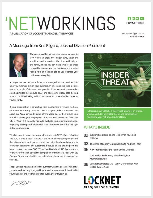 Outsourced IT Support | Top MSPs in The Midwest | Locknet® IT